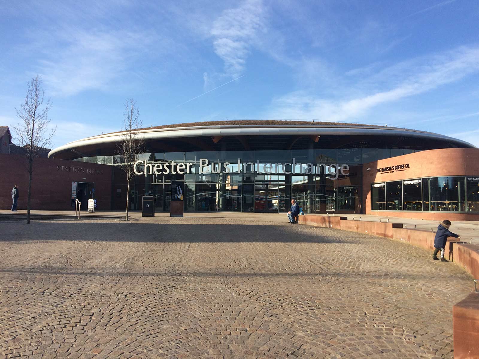 Chester's Ballerina in the Bus Exchange - Stoat Media